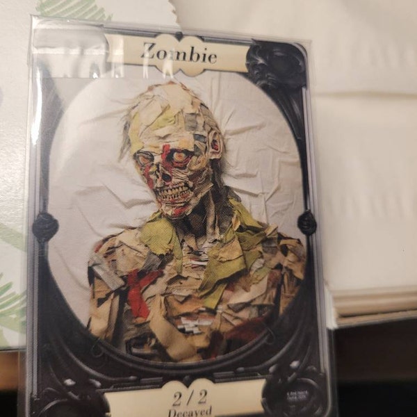 RAT Bloomburrow MTG Offspring Custom Token Free Shipping Manga Line for ...