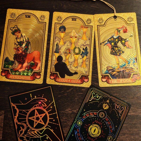 Tarot Card Bookmark| Intuitively Selected Tarot Card Bookmark - Etsy