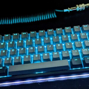 Custom Coiled Mechanical Keyboard Cable - Etsy