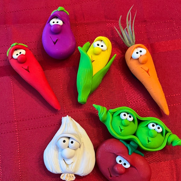 Vegetable Magnets, Vegetables, Magnet Sets, Kitchen Magnets, Vegetable ...