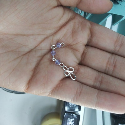 Swarovski Nose Cuff New COLORS Available, BEST SELLER, Silver Dangle ...