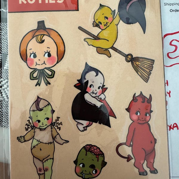 Alive Out of Spite Acrylic Keychain Colorful Hand Lettered Dark Humor ...