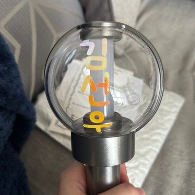 Aespa Name Tagholographic Kpop Name Tag Vinyl Stickers - Etsy