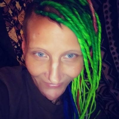 Multi Colored Dreads Mix of Synthetic Dreadlocks Extensions - Etsy