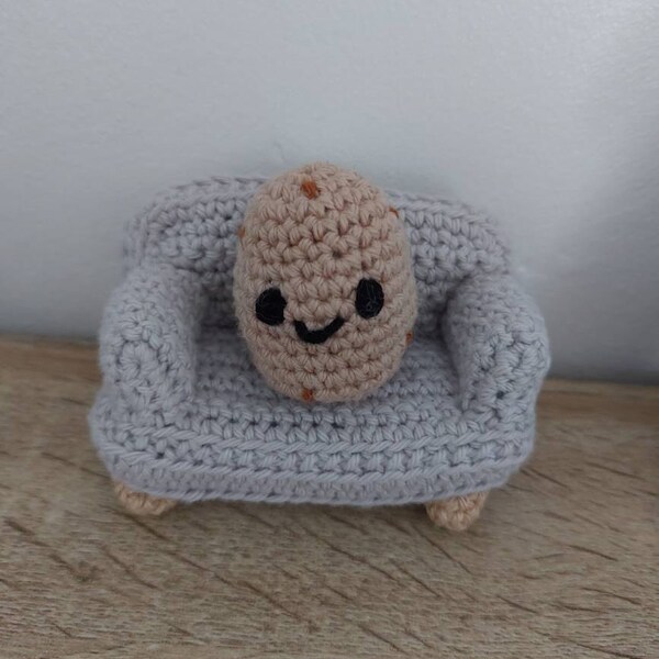 Amigurumi Crochet Couch Potato Pattern (PDF Pattern) - Etsy
