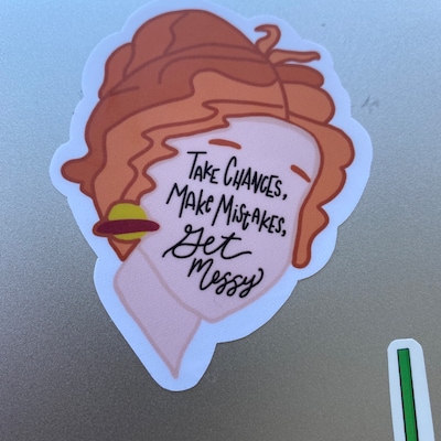 Ms. Frizzle Sticker the Magic School Bus Sticker Teacher Stickers ...