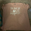 Teach Love Inspire SVG / Cut File / Cricut / Commercial Use ...
