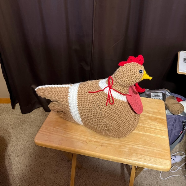 Crocheted - Emotional Support Chicken™ (the Original and Legal Version ...