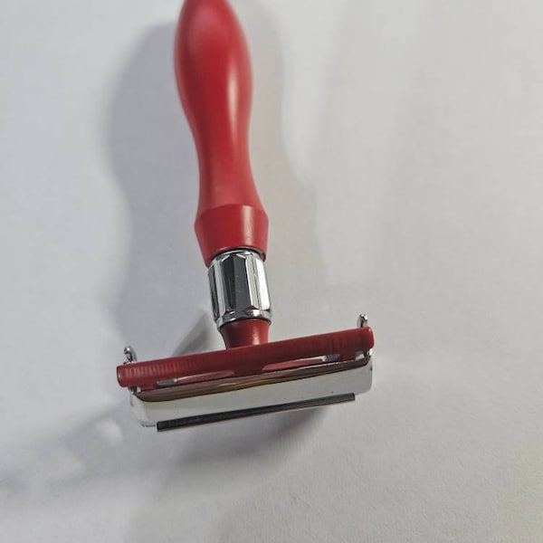 Wooden Handle Double Edge Safety Razor With Pouch for Perfect Shave - Etsy