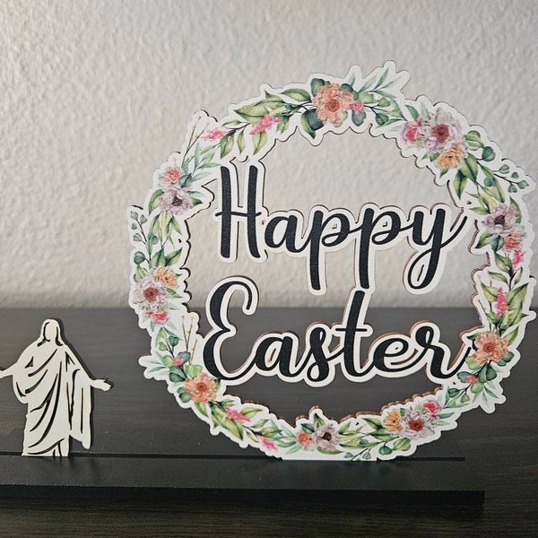 Wooden Christus Statue, Flat for Making Your Own Beautiful Wall ...