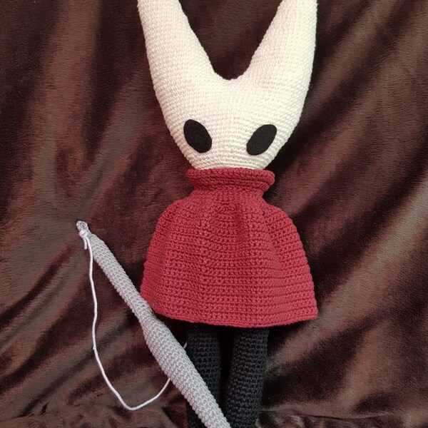 Crochet Pattern Hornet, From Hollow Knight, Silksong, Crochet Pattern ...