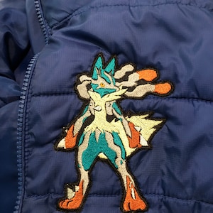 Kefka Pixelart Final Fantasy 6 Shiny Metallic Embroidery | Etsy