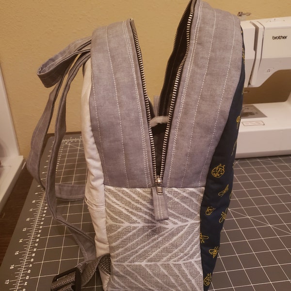 Mini Backpack Sewing Pattern - PDF Tutorial, DIY Backpack Craft, Small Bag Pattern - Etsy UK