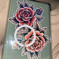 Gypsy Rose Tattoo Sticker - Etsy