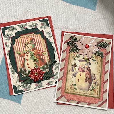 Vintage Mrs Claus Christmas Labels Collage Sheet, Tags, Journal Cards ...