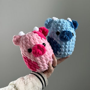 Crochet Squishy Cow Pattern PDF PATTERN - Etsy