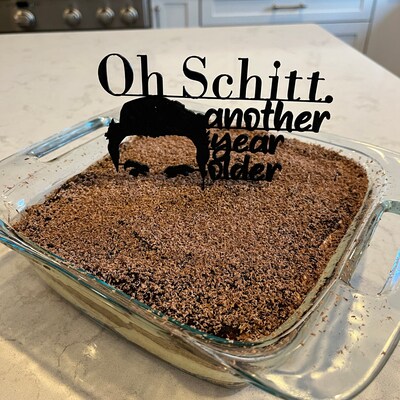 TV Inspired Birthday Cake Topper - Etsy