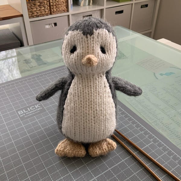 Baby Penguin Knitting Toy Pattern - Toy Knitting Patterns ...