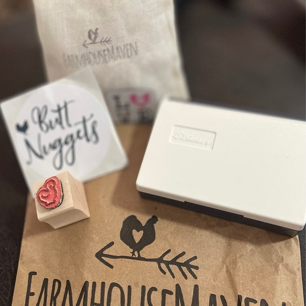 Mini Egg Stamp - Silkie Chicken - Egg Stamps - Chickens - Fresh Eggs ...