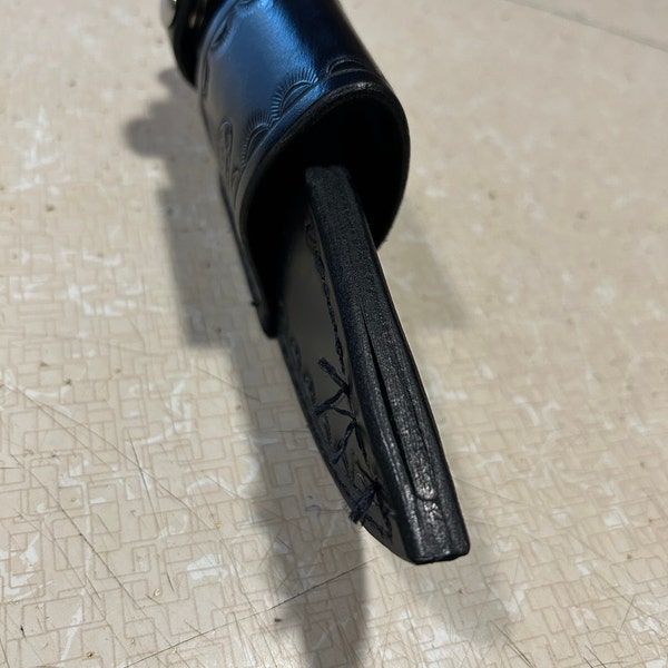 Custom Leather Crossdraw Sheath for Schrade Sharpfinger 152OT - Etsy