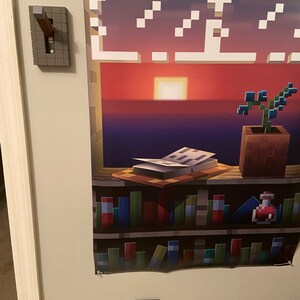 Minecraft-inspired Double Lever Light Switch Plate - Etsy