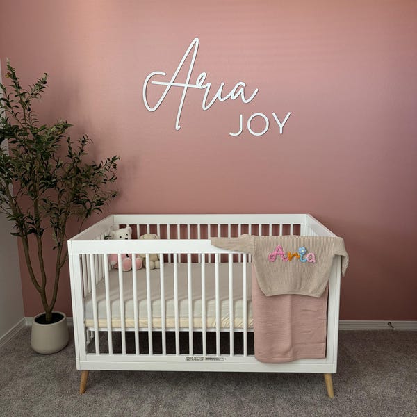 Custom Acrylic Business Logo Sign - Modern Floating Office Wall Sign ...