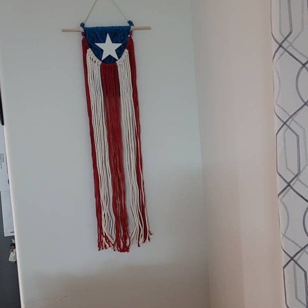 Macrame Medium Pr Flag - Etsy