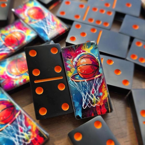 Halloween Dominoes Set. Horror Themed Dominoes. Dominoes Games. Unique ...