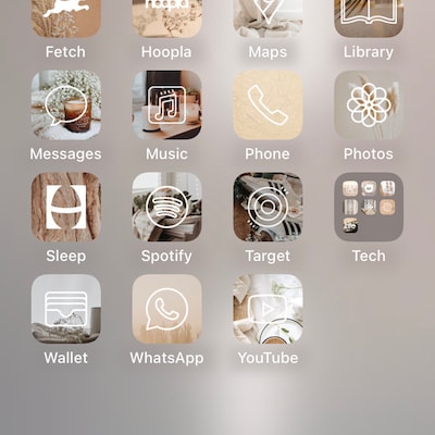Black iPhone Ios 14 App Icons, Dark Theme App Icons for iPhone Ios 14 ...