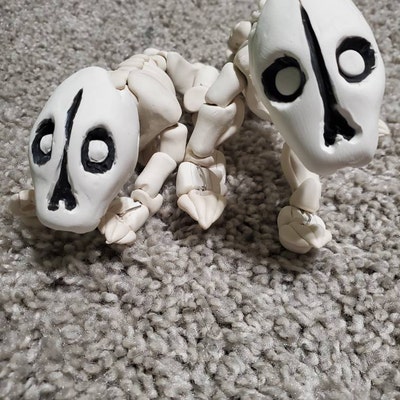 Mini and Baby Pocket Skelepet undertale Gaster Blaster Inspired ...