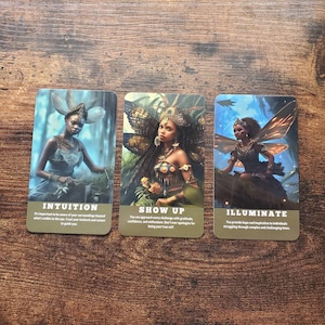 Physical Features Characteristics Oracle Cards Deck 78 Tarot Size Cards ...