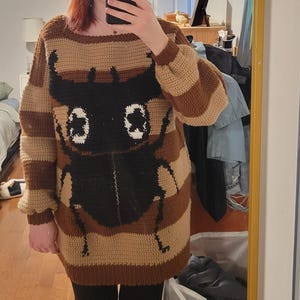 Beetle Bug Crochet Sweater Pattern - Etsy