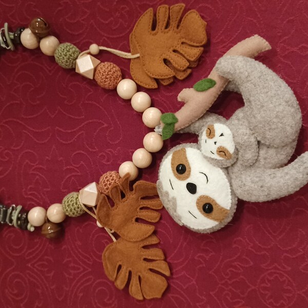 Set Pram Chain, Stroller Chain and Pacifier Holder - Etsy