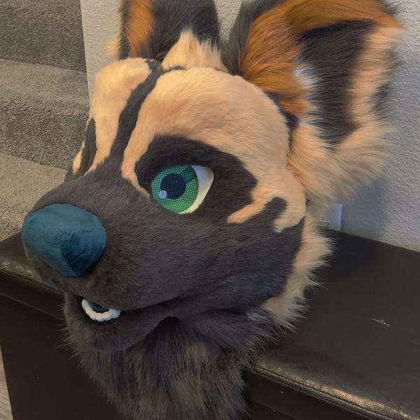 Giant Glasses for Furrys Gold Tinted 80s Style Fg-1 - Etsy
