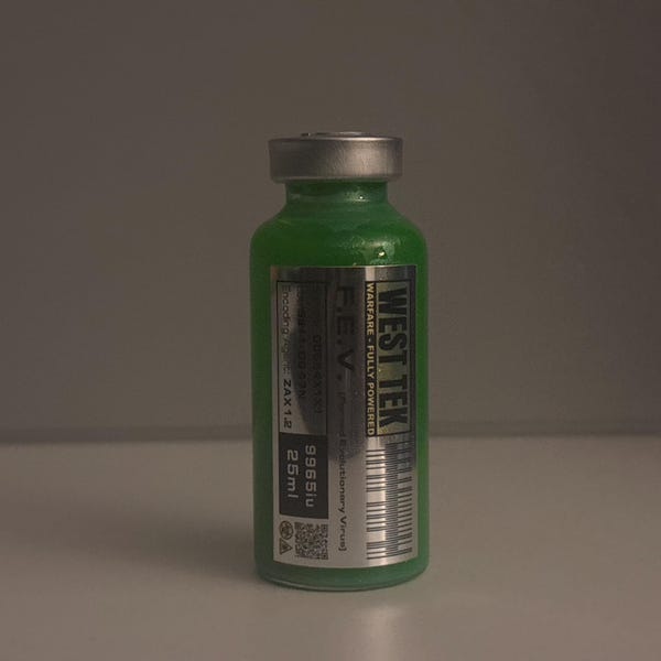 Muestra De Vial De Teenage Mutant Ninja Turtles / TGRI Mutagen (ooze ...