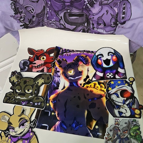 FNAF Window Decals - Etsy
