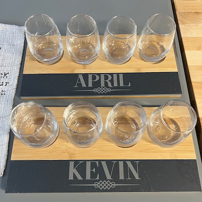 Wine Tasting Flight Wine Flight Board Personalized Wine Flight Paddle ...