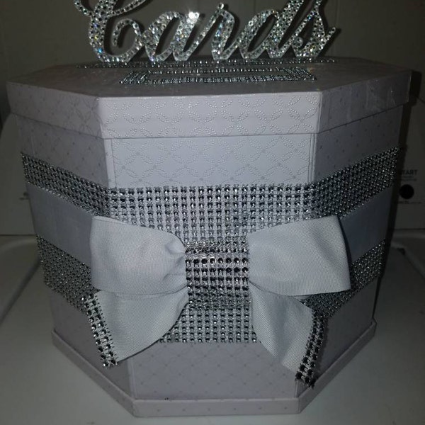 Swarovski Crystal "cards" Sign, Wedding Signs, Rhinestone Cards Sign ...