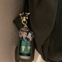 Spamton Deltarune Angel Glitter Keychain Epoxy Charm 1.5in. - Etsy Canada