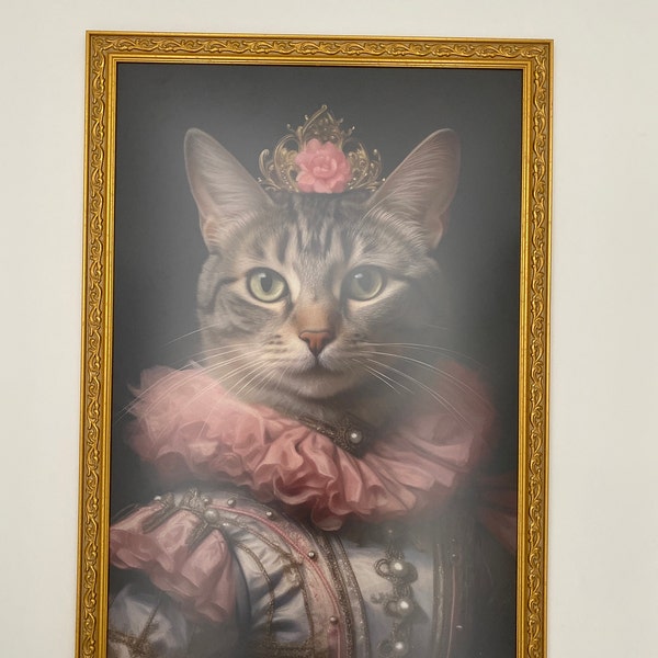 Vintage Fuchs im Blumengarten Kunstdruck, Rustikale Waldlandschaft Wanddeko, Fuchs unter Blumen ...