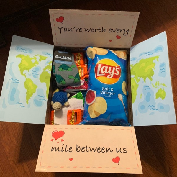 Long Distance Care Package for Boyfriend / Overseas Deployment Survival ...