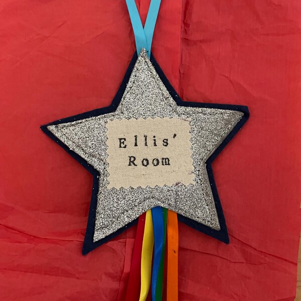 Any Age Star Badge, Star Birthday Pin, Any Age Custom Number Badge ...