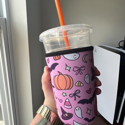 BRB Getting Iced Coffee Alien Iced Cofee Run Vinyl Sticker Waterbottle ...