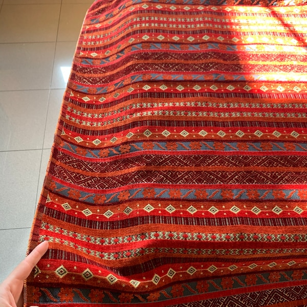 Upholstery Fabric Kilim Bohemian Boho Tapestry Tribal Southwestern ...