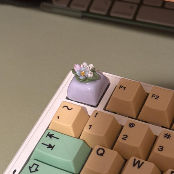 Pastel Dream Macaron Translucent Keycap, MX Cherry Switches Mechanical ...