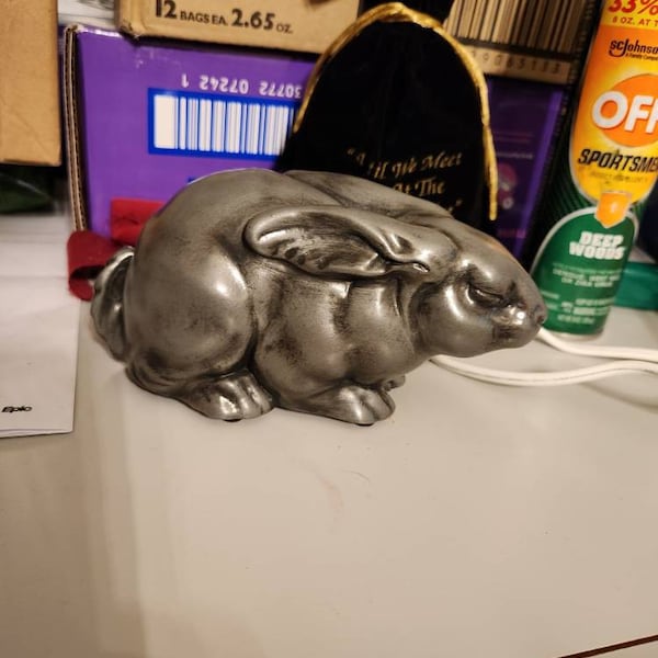 Rabbit Urn Pet Memorial Ashes Casket - Etsy