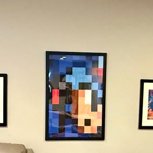 Sigma Pixel Art Poster - Retro Game Room - Mega Man X Print - Classic 8 ...