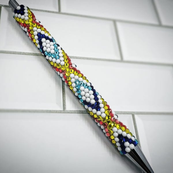 Desert Sunset Pen_rhinestone Template_ss10 Rhinestones_ Includes PDF ...