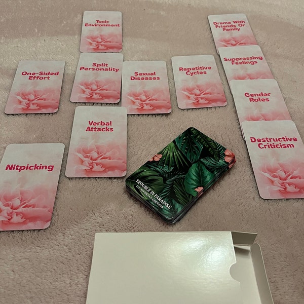 Who Are You Personality Traits Oracle Deck (106 Traits) - Etsy
