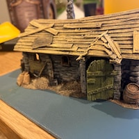 Dnd Miner's Shack Wild West Scatter Terrain Tabletop RPG Dungeons and ...